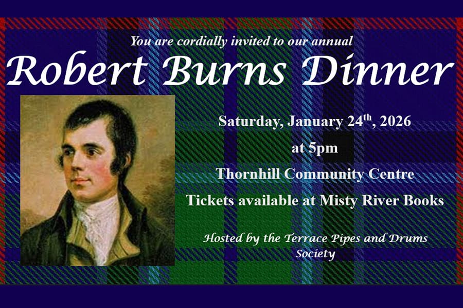 Robert Burns Dinner | Tourism Terrace